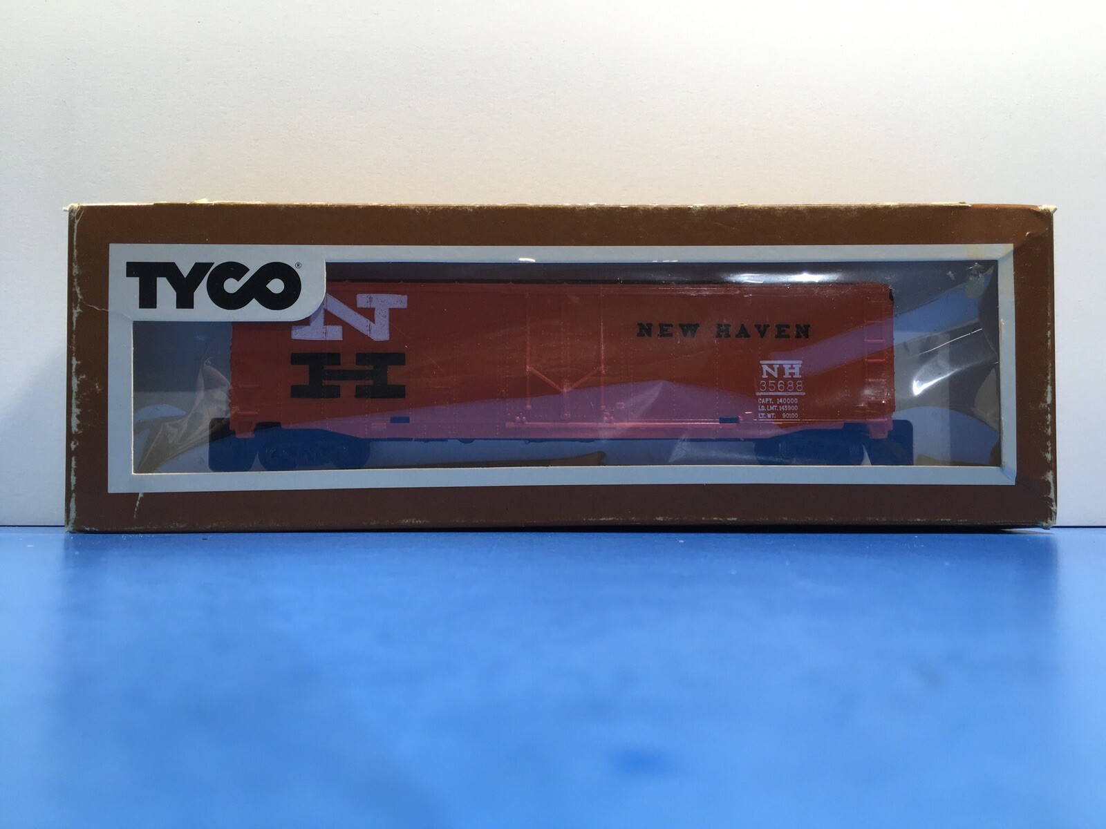 HO Scale Tyco “New Haven” 50' Plug Door Boxcar Road # NH 35688 W/Box #3 ...