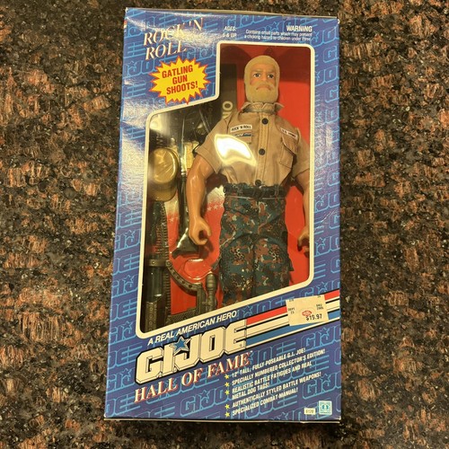 1992 GI Joe Hall of Fame Rock N' Roll Action 12” Figure Hasbro Numbered ...