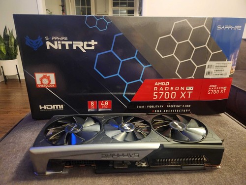 🔥 SAPPHIRE Radeon NITRO+ RX 5700 XT 8GB GDDR6 Graphics Card – Gently ...