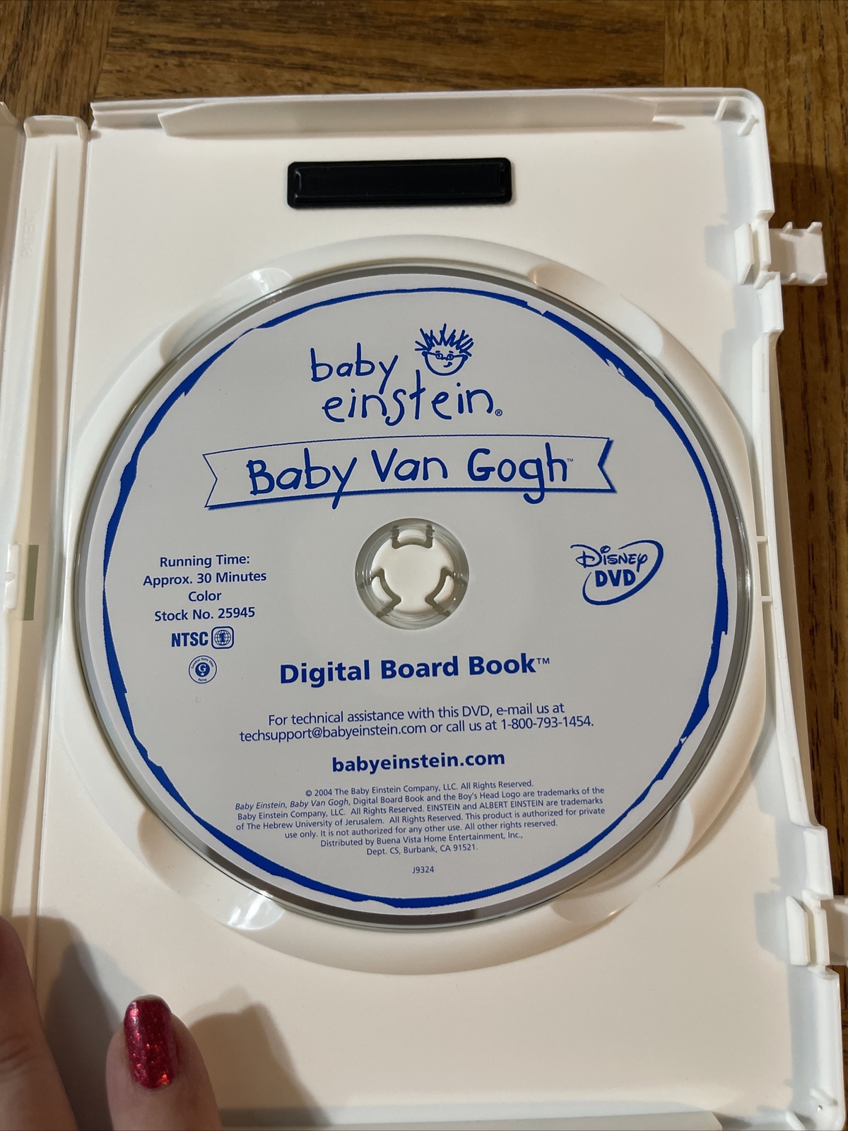 Baby Einstein Baby Van Gogh DVD 786936179743| eBay