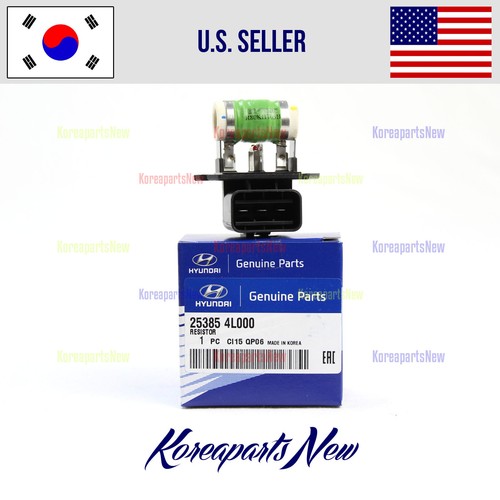 1.6L Engine Cooling Fan Resistor 253854L000 ⭐GENUINE⭐ Kia Rio 2015-2017 ...