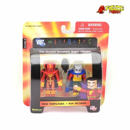 DC Minimates Series 5 Red Tornado & Ma Hunkel | eBay