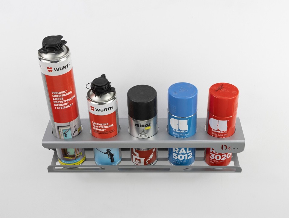 Spray Can Rack / Aerosol Can Holder & Lube Storage Rack | eBay