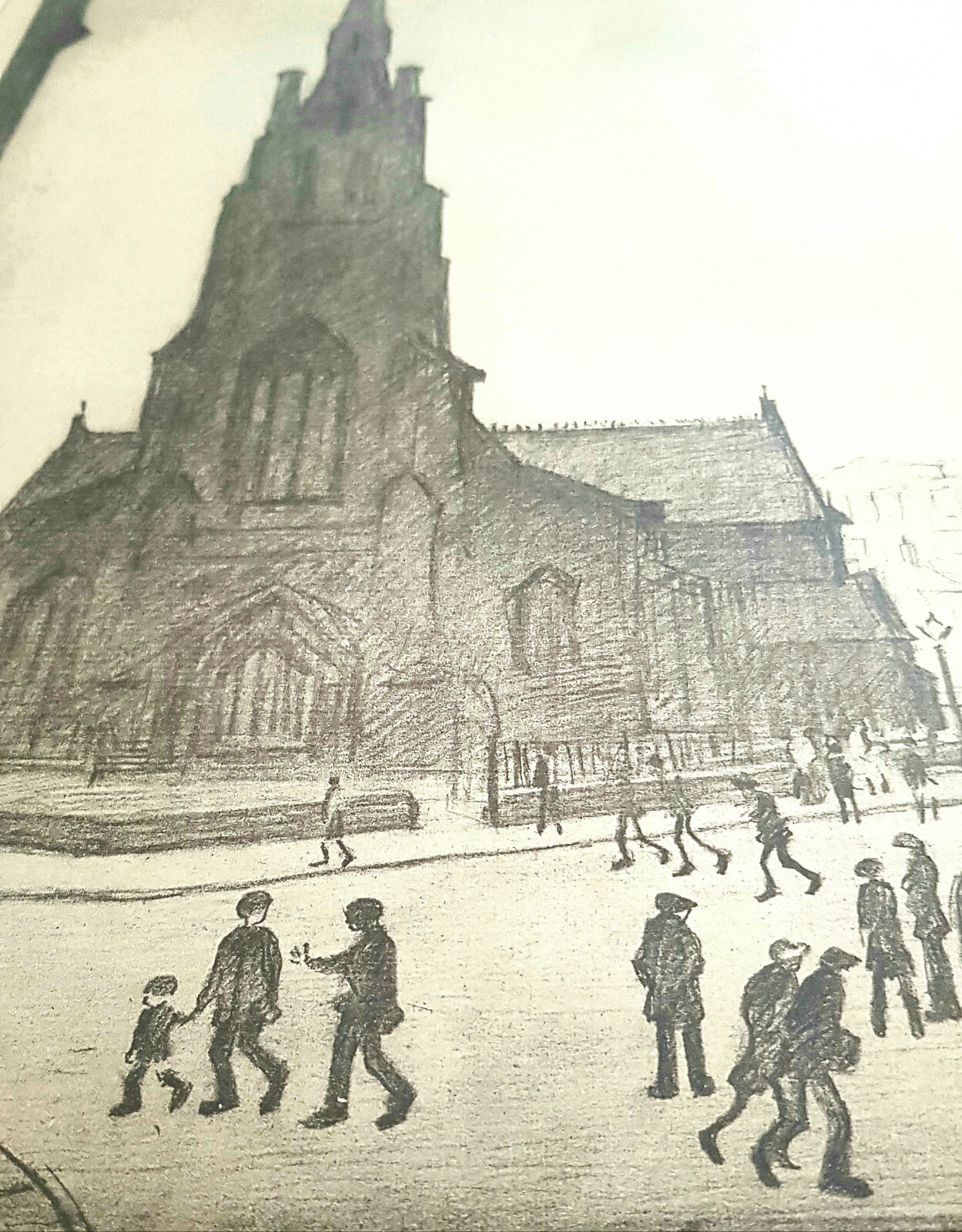 lslowry signed limited edition, St Simons Church in pristine condition ...