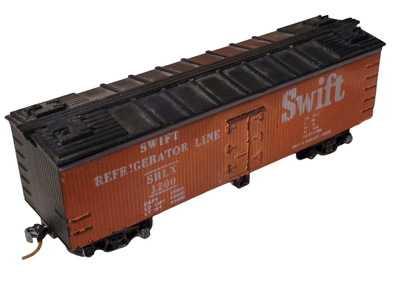VINTAGE VARNEY SWIFT REFRIGERATOR LINE SRLX 1200 REEFER CAR - HO Scale ...