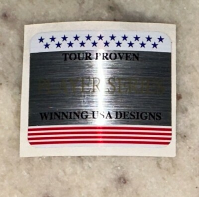 Sizemore Golf Player Series Shaft Band Label | eBay