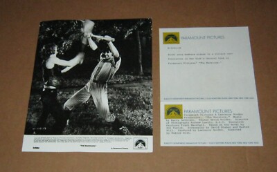 Original THE WARRIORS Press Kit Still With Snipe #1 WALTER HILL ...