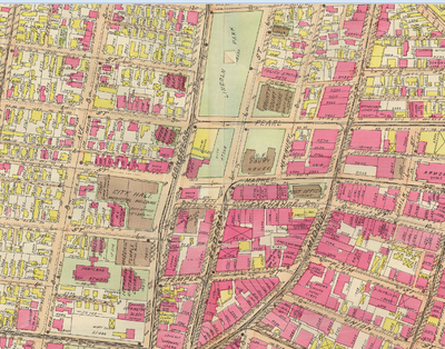 Old Port Portland Maine Street Map