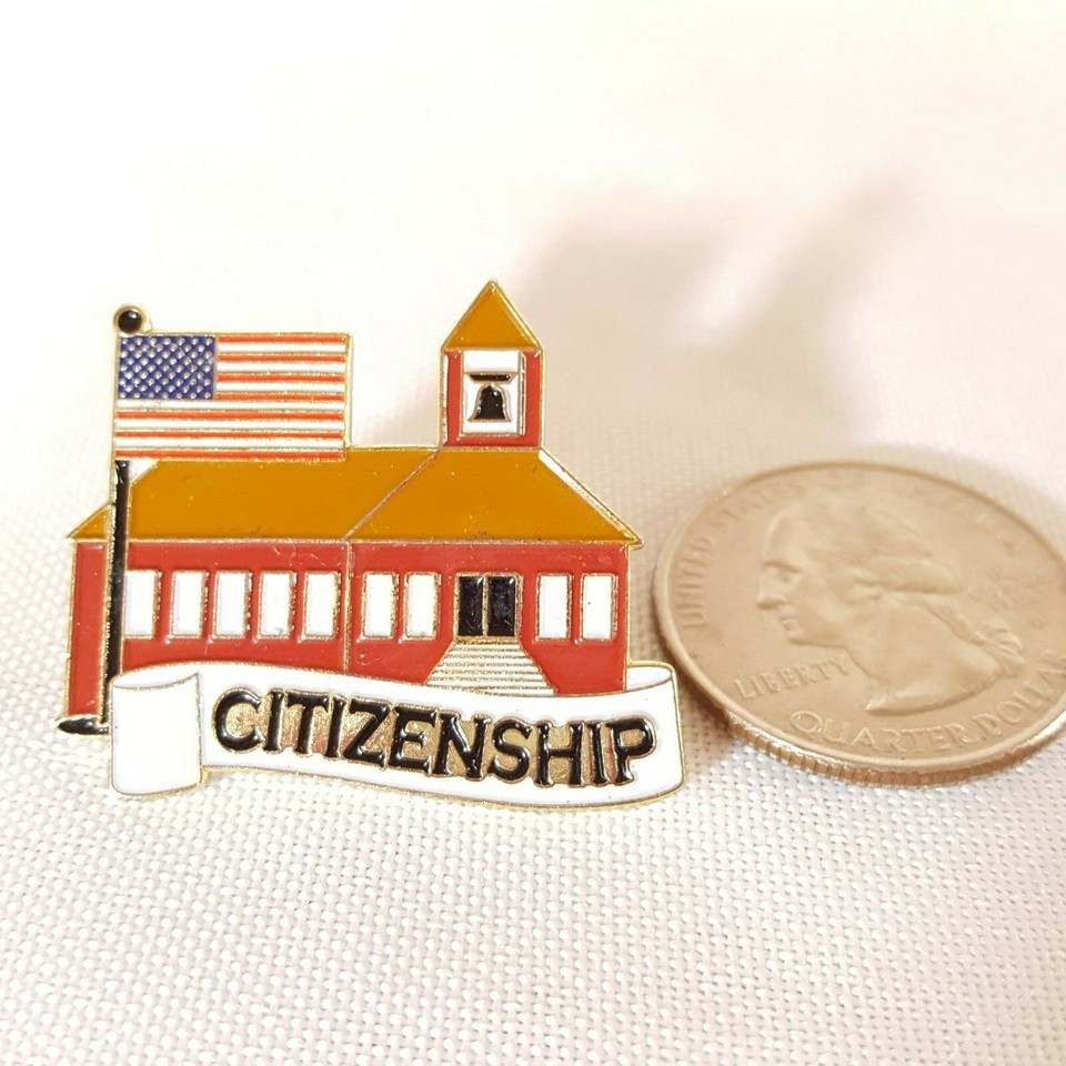 Citizenship Award Enamel Lapel Pin Badge School Award | eBay