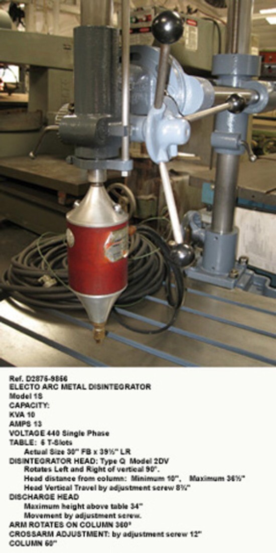 Electro Arc 1S Metal Disintegrator / Tap Extractor 10 KVA, 13 AMPS | eBay
