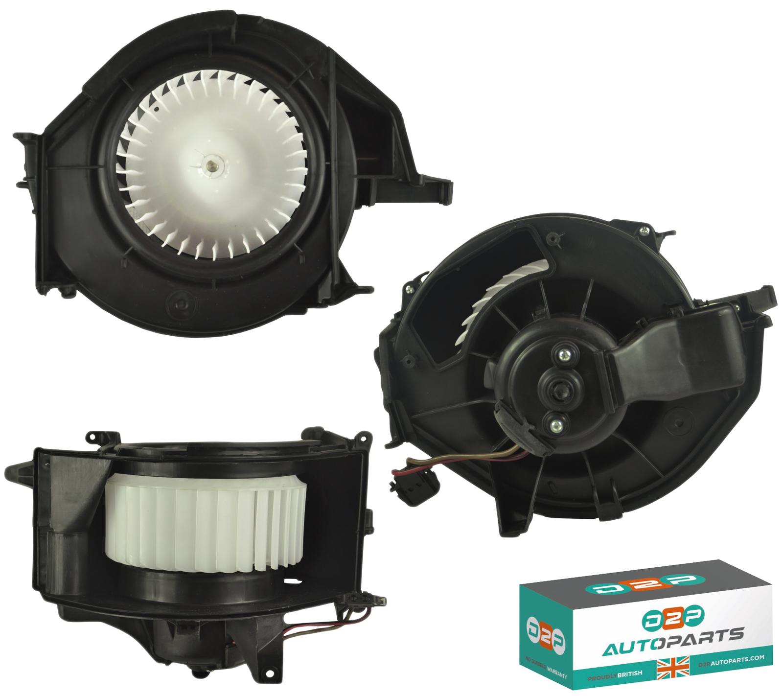 Heater / Interior Blower Fan Motor Fits SKODA OCTAVIA II 4f0820020 ...