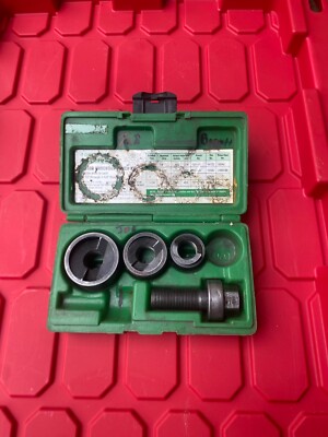 Greenlee Slug Buster Knockout Punch Set 7235BB 1/2"-1-1/4" Conduit | eBay