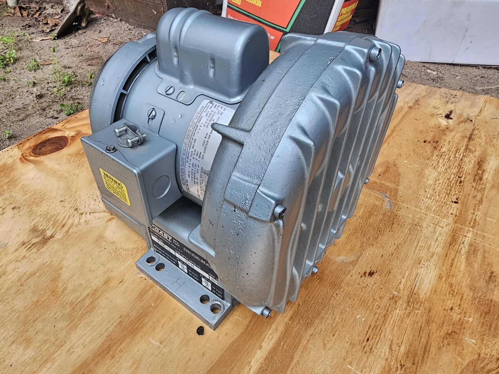 Gast Regenerative Blower R2303A | eBay