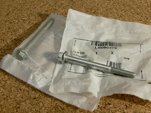 GENUINE LAND ROVER VACUUM PUMP SCREW LR4 RANGE ROVER SPORT SET OF 2 ...