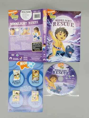 Go, Diego Go - Moonlight Rescue (DVD, 2008) No Case No Tracking ...