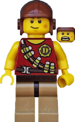 Genuine LEGO Dino HERO - TRANQUILIZER BELT dino001 Minifigure **NEW ...