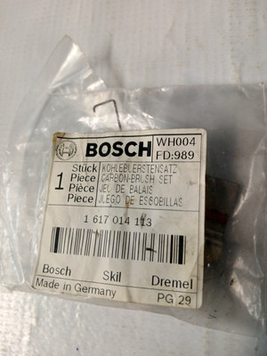 Bosch 1617014113 Brush Set 11304 (034) | eBay