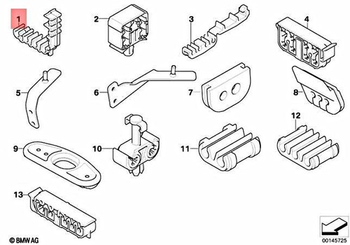 Genuine Brake Hose Pipe Spacer Clip BMW MINI ROLLS-ROYCE ZINORO ...