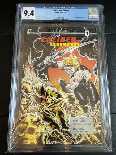 Caliber Presents (1989) #1 CGC NM 9.4 White Pages 1st Appearance The ...