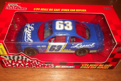 TRACY LESLIE #63 LYSOL RID-X 1997 EDITION RACING CHAMPIONS 1:24 SCALE ...