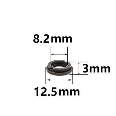 50 PCS Plastic Part Washer Spacer Clip Fits Denso Fuel injector 12.5*3* ...