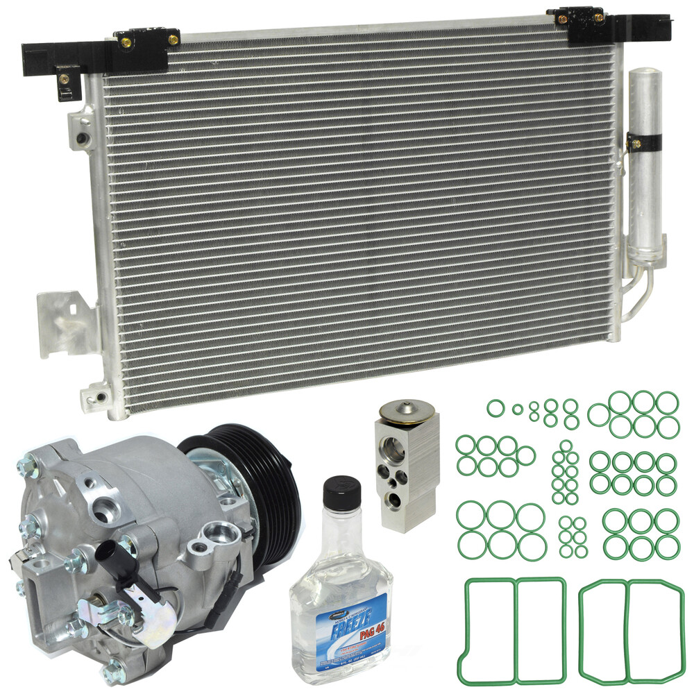 A/C Compressor Kit-DE, Eng Code: 4B11, MPI, Natural UAC KT 4722A for ...