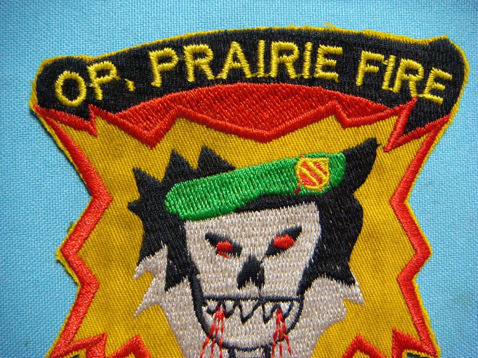 VIETNAM WAR PATCH, US 5th SF GROUP MACV-SOG OPERATION PRAIRIE FIRE | eBay