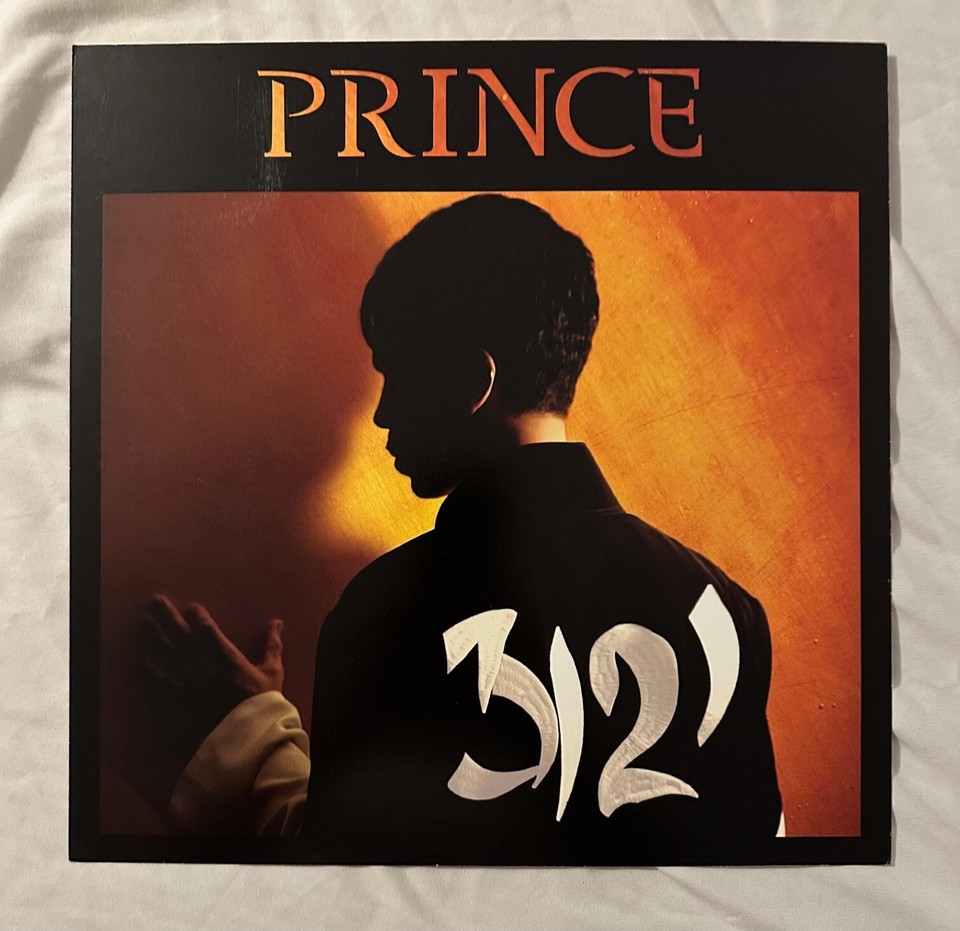 PRINCE Promo Poster Flat 3121 black Sweat , Fury, double sided 12x12 ...