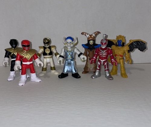 Imaginext Power Rangers Action Figure Toy Lot of 7 Rangers, Villains ...