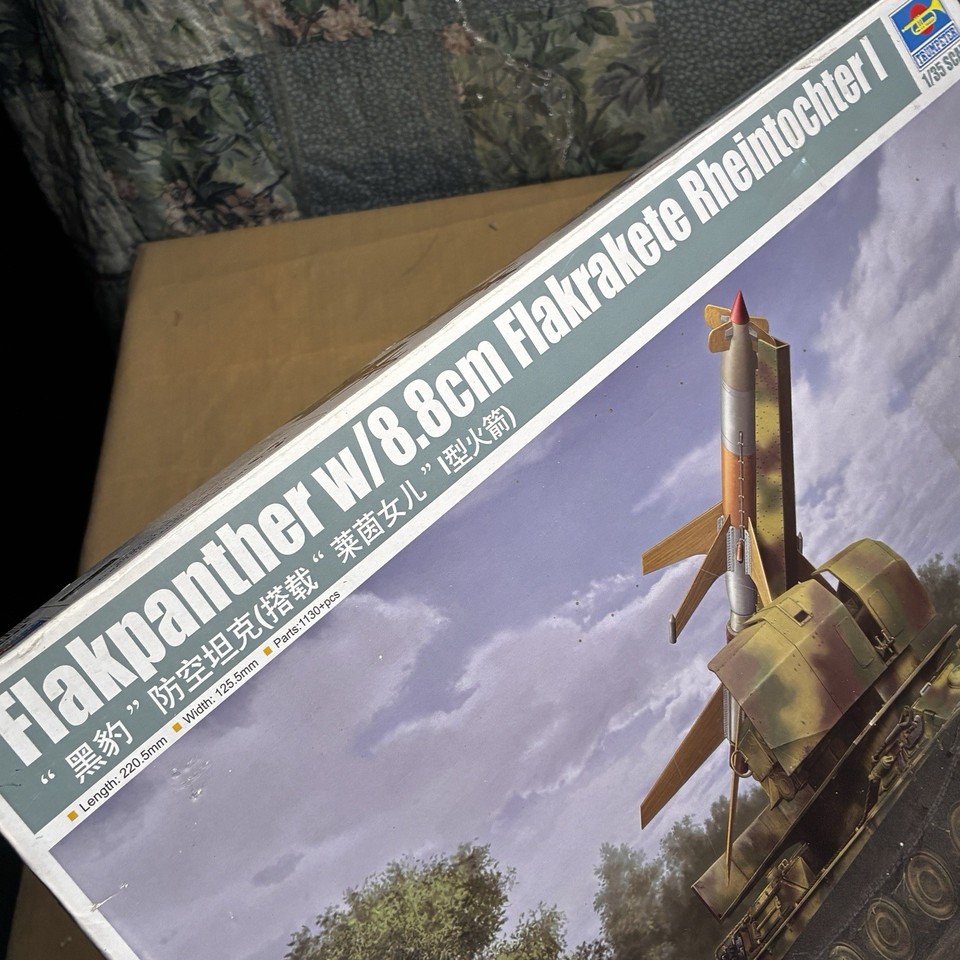 Trumpeter 09532 1/35 Flakpanther w/8.8cm Flakrakete Rheintochter I | eBay