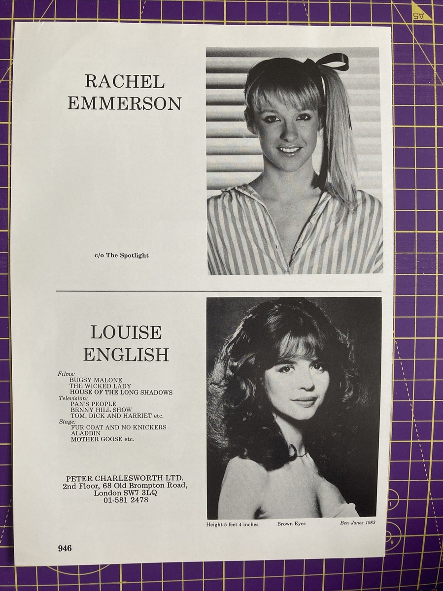 Louise English Benny Hill