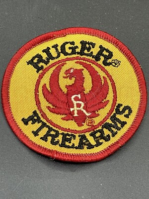 Vintage Ruger Firearms Embroidered Patch 3 inch | eBay