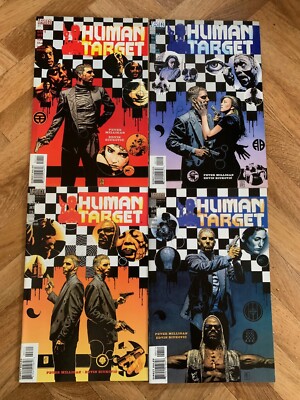 HUMAN TARGET VOL 1 (1999) 1-4 COMPLETE SET VERTIGO/DC COMICS VF/NM (Z92 ...