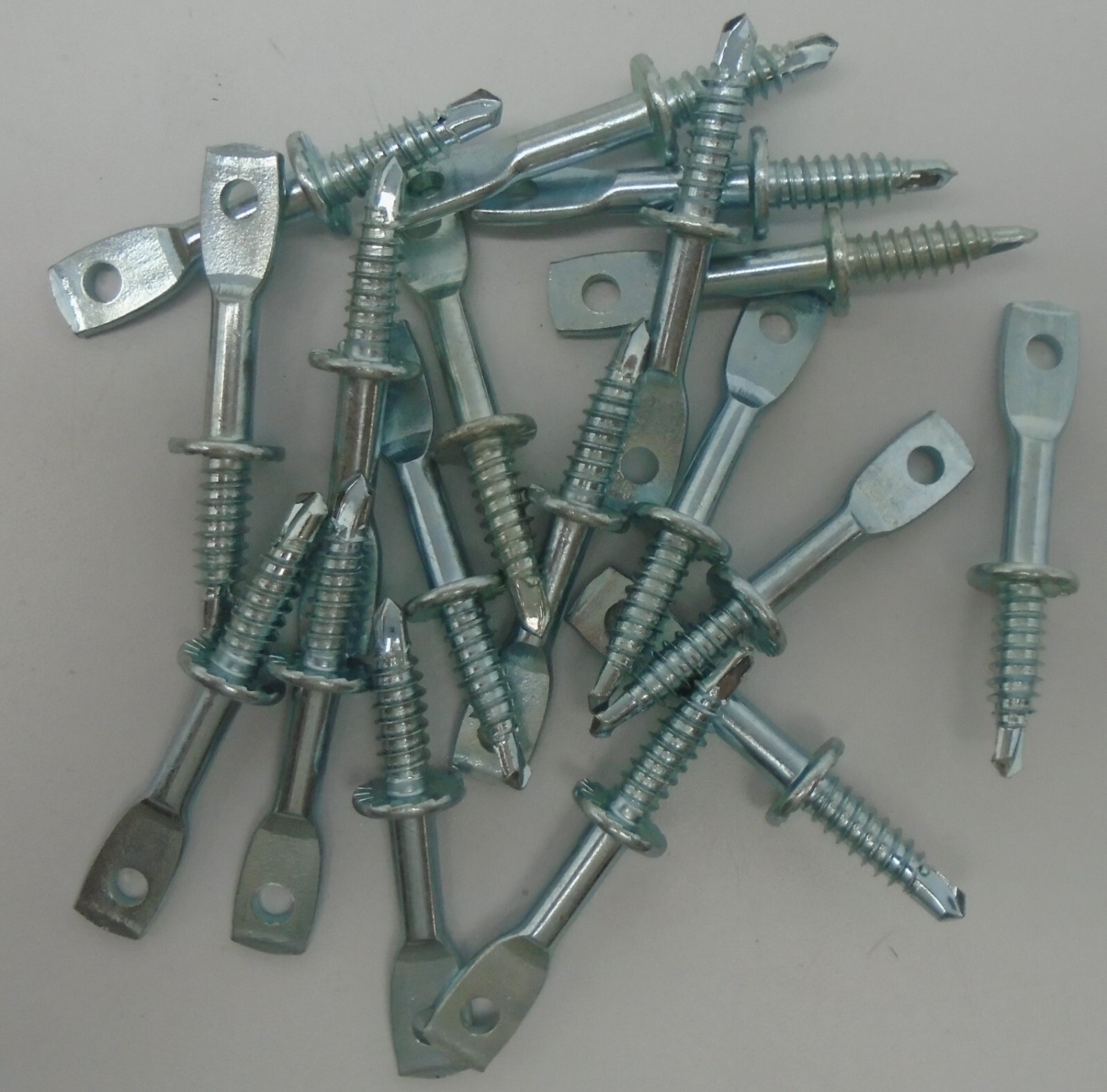 Pro-Twist Plated 2" Eye Lag Self tapping Drilling Point Screw Lot of 25 ...