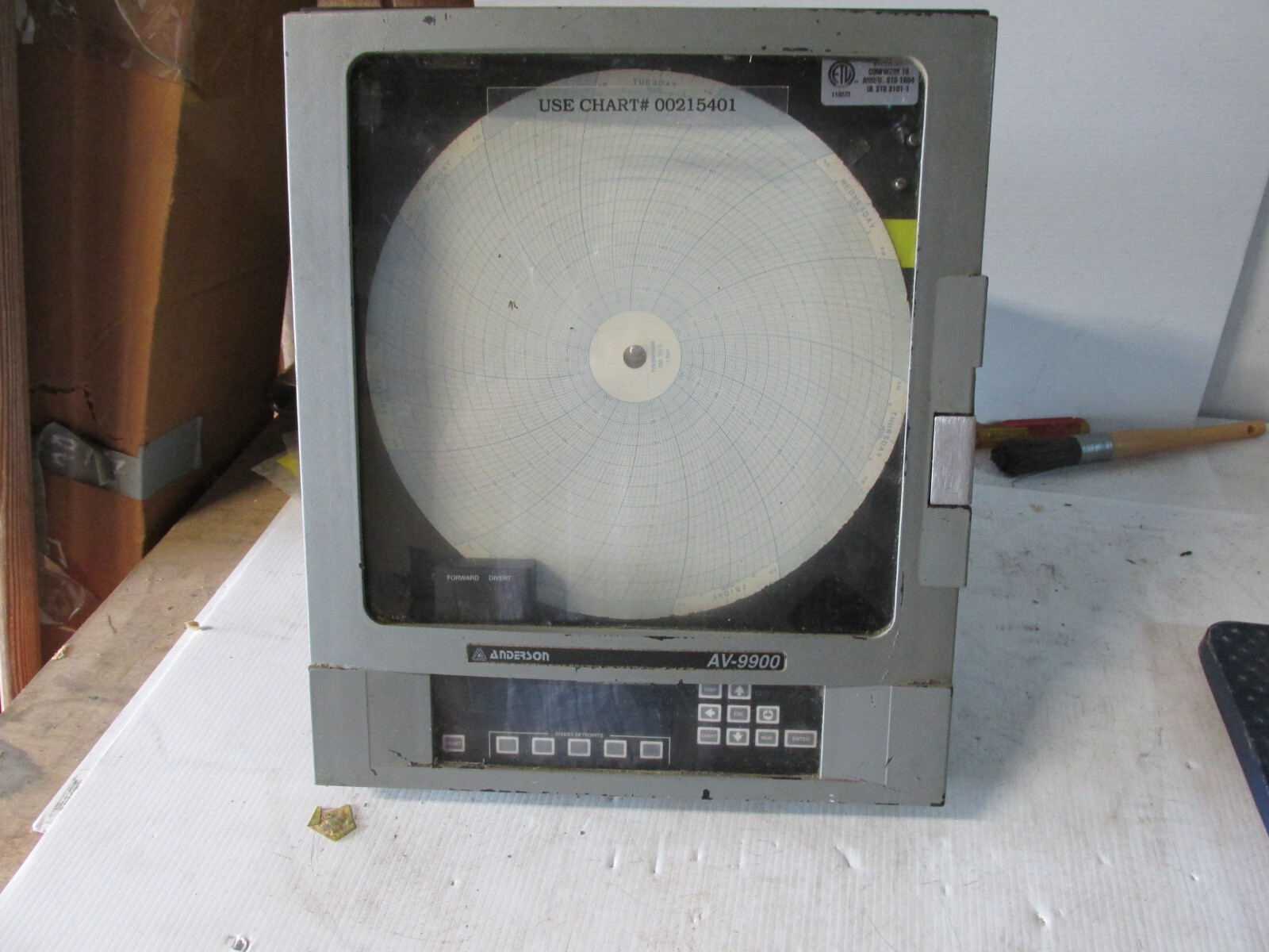 ANDERSON RECORDER CONTROLLER AV-9900......UG-07 | eBay