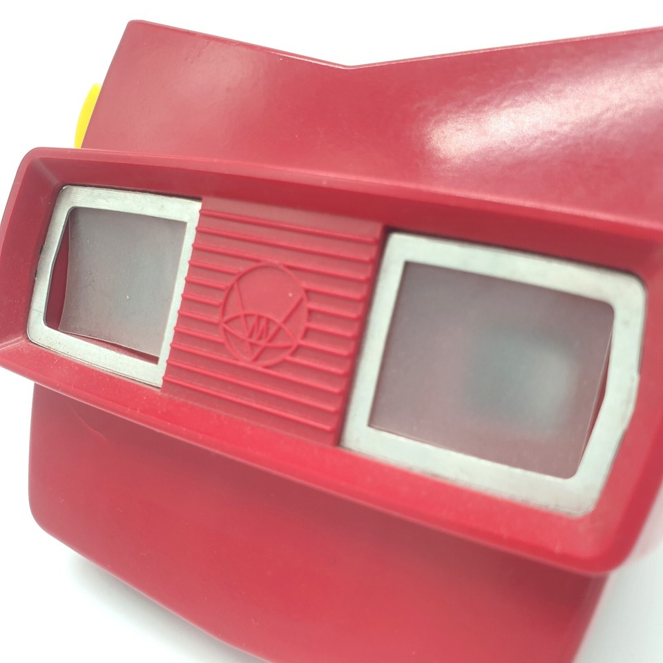 viewmaster Model E cherry red stereoscopic viewer | eBay