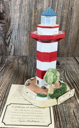 Harbour Lights Hilton Head #136 Harbour Town SC Lighthouse SIGNED 1993 ...