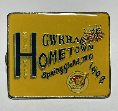 GWRRA Vintage Gold Wing Road Riders Association 1992 Springfield ...