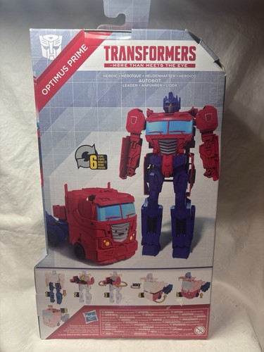 2022 Transformers Authentics 6 Step Toy Optimus Prime Hasbro Tomy | eBay