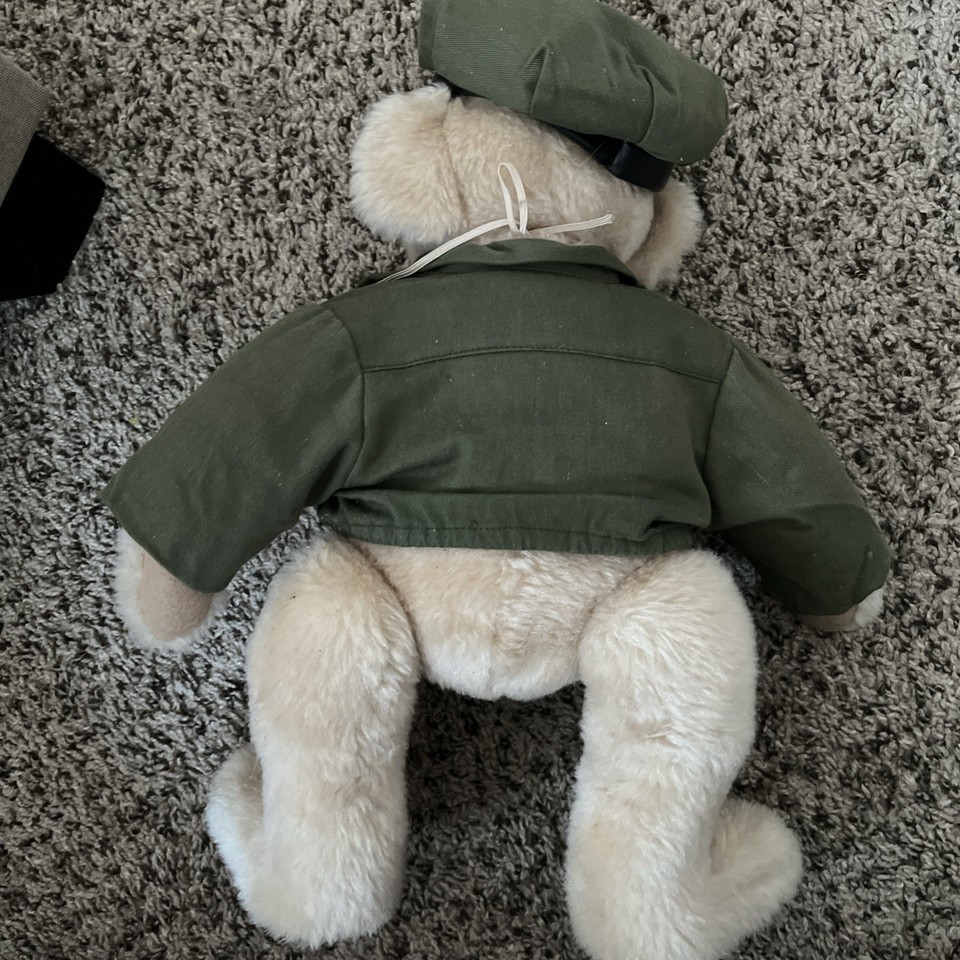 Vintage 1998 1st Ed Monkey Island Bear ANDY AMOCO Uniform Jointed 16 ...