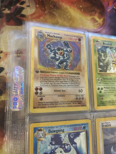 Near Complete BASE Set Rare Uncommons Holo 1st Ed 1999 Pokémon ...