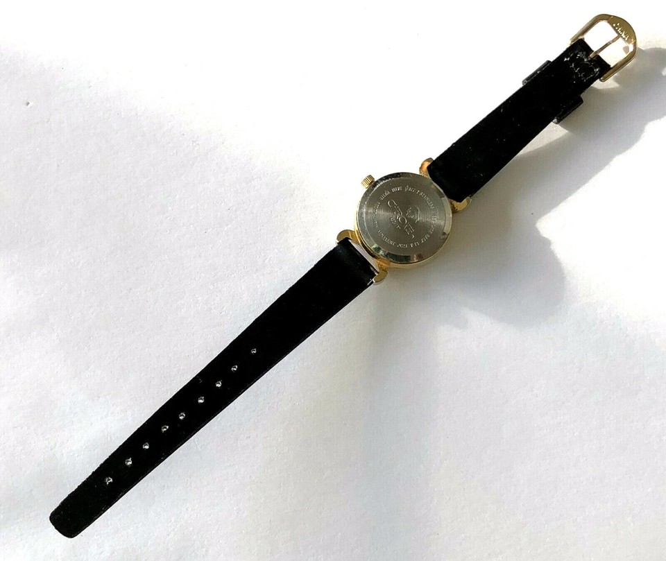 Cherokee Quartz Date Half Moon Ladies Watch PC23 V-13 32 187 Runs Small ...