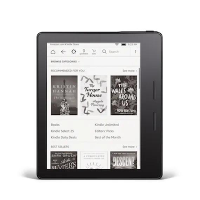 KINDLE OASIS E-READER 8TH GEN TABELT 6" DISPLAY WITH LIGHT - BLACK ...