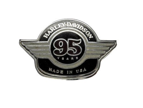 OEM Harley Davidson 95th ANNIVERSARY Large FENDER MEDALLION Badge ...
