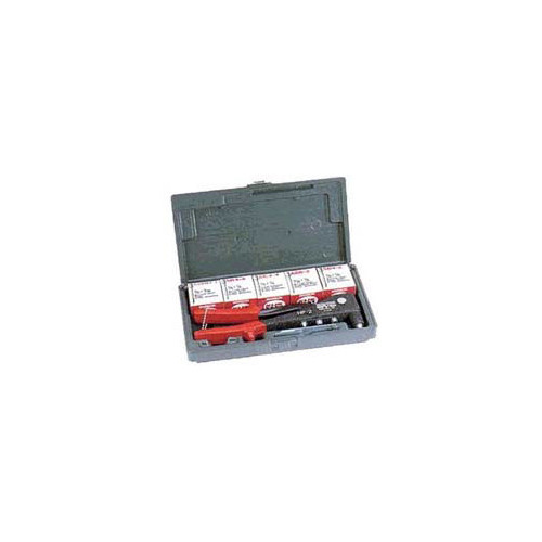 Marson Deluxe Riveter Kit, Riveting gun, Rivet Tool 4 size nosepieces ...