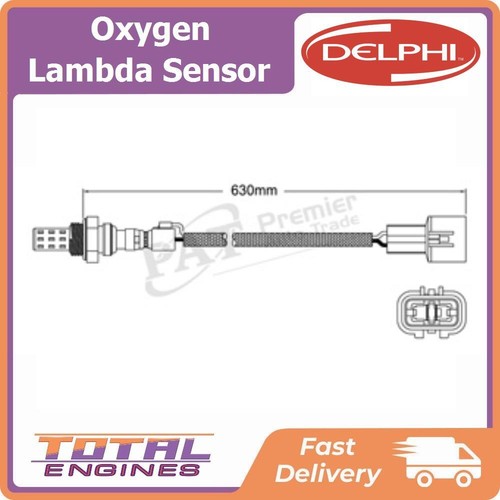 Delphi Oxygen Lambda Sensor fits Mitsubishi Lancer CC/CE 1.8L 4Cyl 4G93 ...
