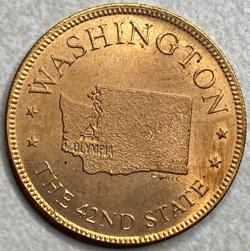 Shell Gas Station Shells State Coin Game Arcade Trade Token T3472 ...