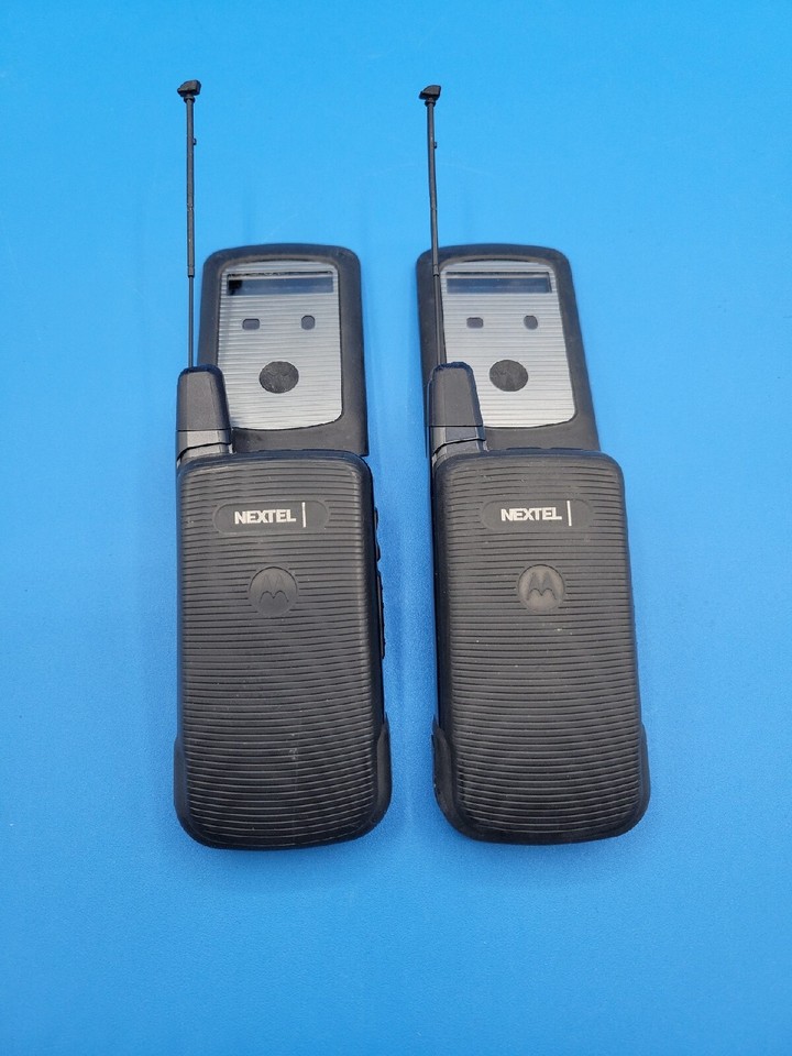 (2) Two Motorola Nextel i576 Walkie Talkies w/ Direct Talk and Enhanced ...