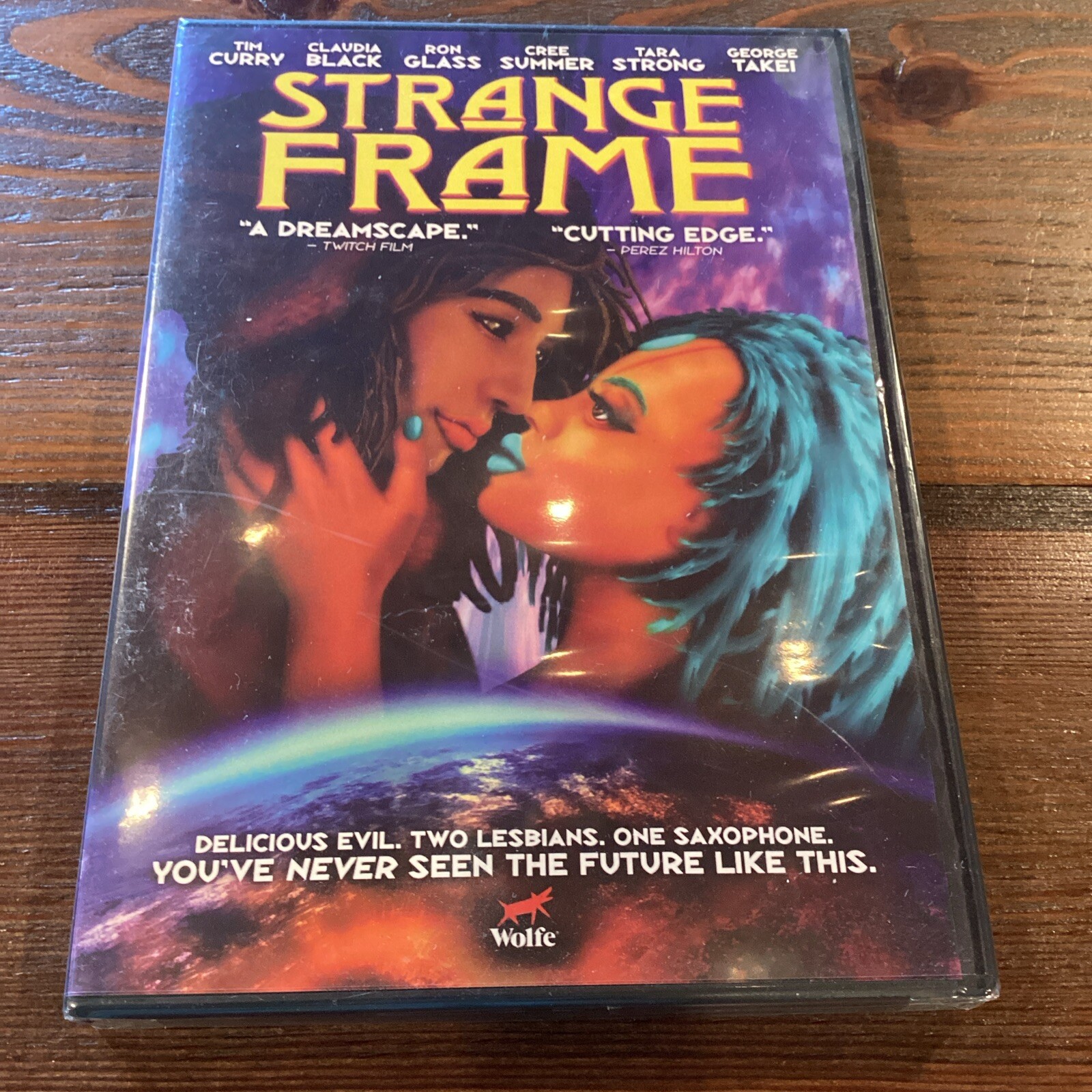 Strange Frame (DVD, 2012) NEW Two Lesbians One Saxophone Tim Curry Claudia Black 754703763891 | eBay