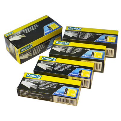 Rapid R13 (13 Series) Fineline Staples 4,6,8,10 & 14mm (R13, R23, R30 ...